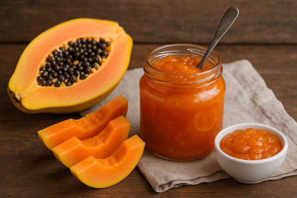 Chimia de mamão irresistível: Receita simples e rápida com apenas 5 ...